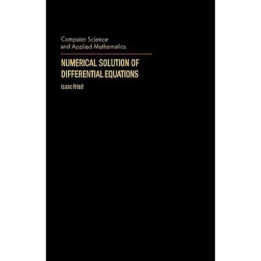 خرید و قیمت کتاب زبان اصلی Numerical Solution of Differential Equations ...