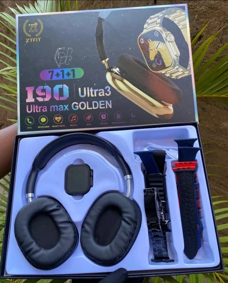خرید و قیمت ساعت هوشمند Ztfit مدل I90 Ultra 3 به همراه هدفون بلوتوثی | ترب