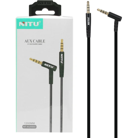 خرید و قیمت کابل AUX نیتوNITU مدل NT-AUX003 طول 1 متر | ترب