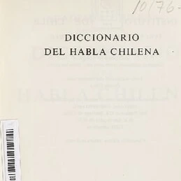خرید و قیمت دانلود کتاب Diccionario del habla chilena 1978 | ترب