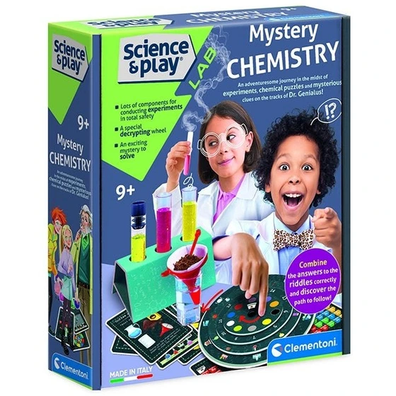 خرید و قیمت مجموعه شیمی معمایی کلمنتونی برند clementoni | ترب