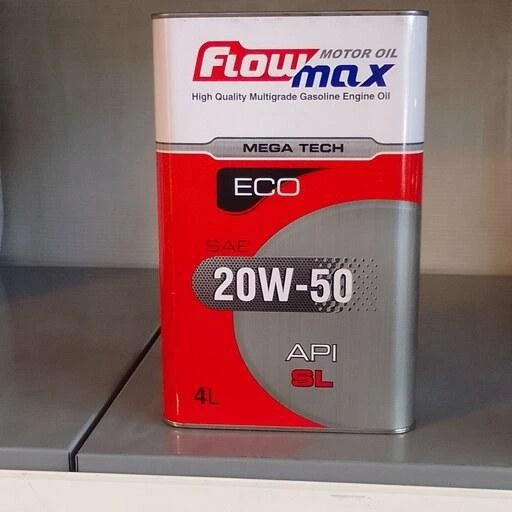 خرید و قیمت روغن موتور 206 تیپ 2 پارس فلومکس 4لیتری SL 20w50 | ترب