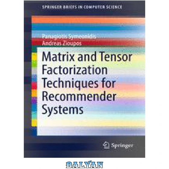 خرید و قیمت دانلود کتاب Matrix and Tensor Factorization Techniques for ...