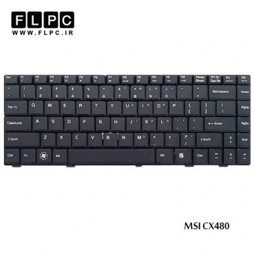 خرید و قیمت کیبورد لپ تاپ ام اس آی MSI CX480 مشکی-فلت صاف | ترب