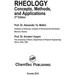 خرید و قیمت دانلود کتاب Rheology Concepts, Methods, and Applications ...