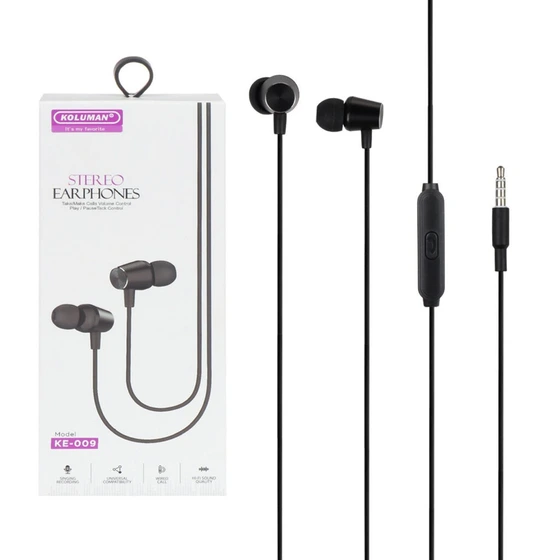 خرید و قیمت هندزفری سیمی کلومن مدل Koluman KE-009 | ترب