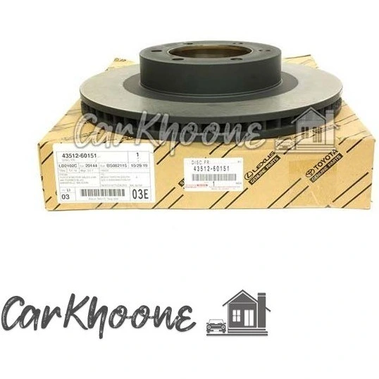 خرید و قیمت دیسک ترمز جلو تویوتا پرادو و لندکروزر - 4351260151 | ترب