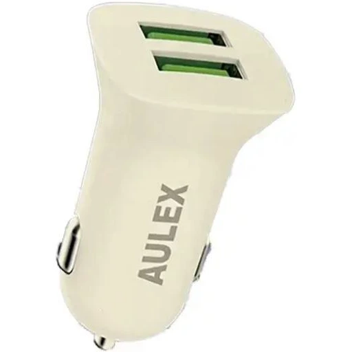 خرید و قیمت شارژر فندکی دو پورت AULEX مدل AC01 | ترب