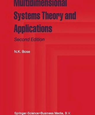 خرید و قیمت دانلود کتاب Multidimensional systems theory and applications ویرایش 2 | ترب