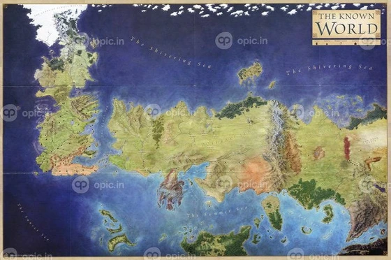 خرید و قیمت دانلود والپیپر ماجراجویی درام بازی فانتزی HBO map of the ...