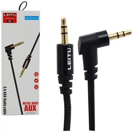 خرید و قیمت کابل AUX لیتو Leitu مدل LX-6 طول یک متر | ترب