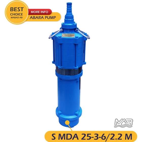 خرید و قیمت کف کش طبقاتی چدنی – تک فاز ABR S MDA 25-3-6-2.2 M | ترب