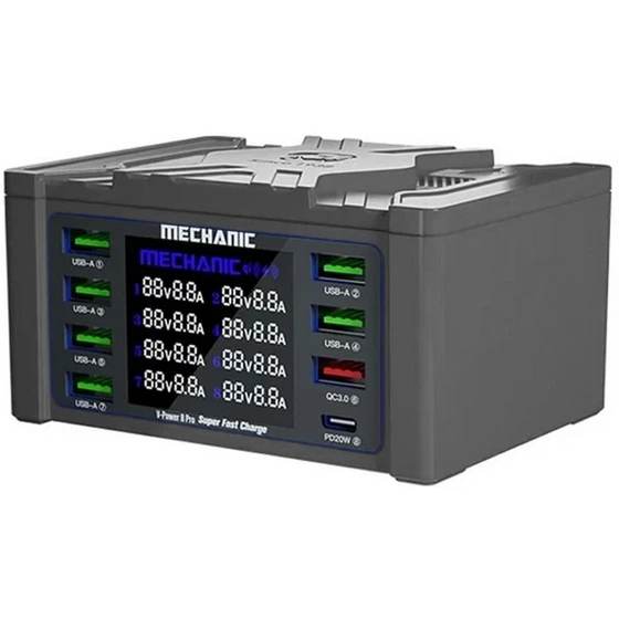 خرید و قیمت هاب شارژ mechanic x-power 8pro 110w | ترب