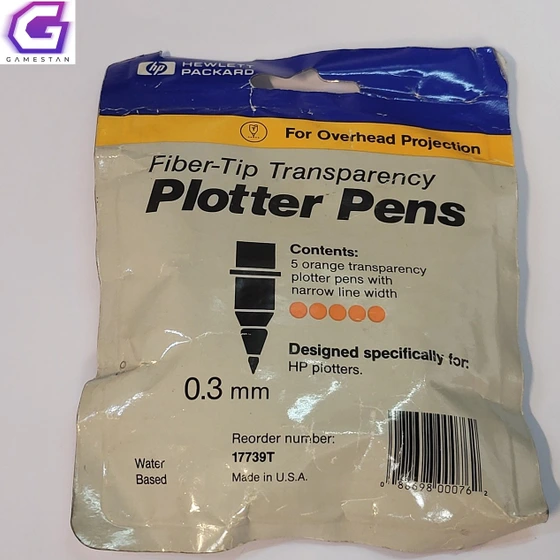 خرید و قیمت قلم پلاتر اچ پی مدل HP Plotter Pens 0.3mm - بسته نارنجی رنگ ...