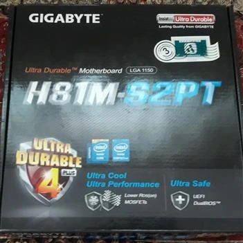 خرید و قیمت مادربردGIGABYTE - H81M-S2PT ( اصل ، نو ، آکبند ) | ترب