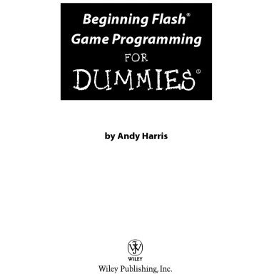 خرید و قیمت دانلود کتاب Beginning Flash game programming for dummies 2005 | ترب