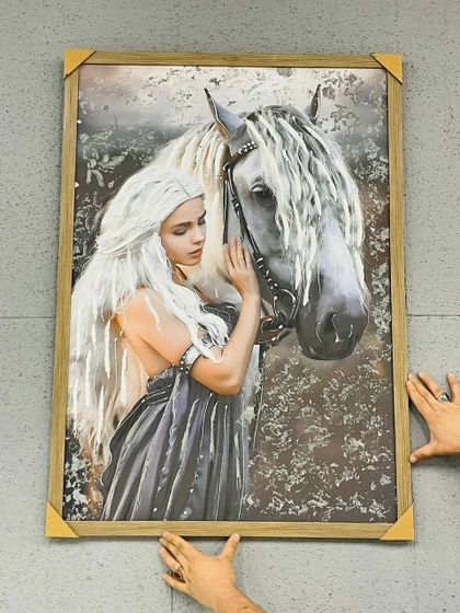 خرید و قیمت تابلو قاب برجسته مدل Texture panel | ترب