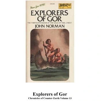 خرید و قیمت دانلود کتاب Explorers of Gor (Gor 13) 1979 ا کتاب انگلیسی کاشفان گور (Gor 13) 1979 | ترب
