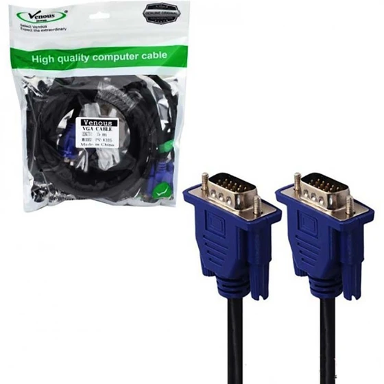 خرید و قیمت کابل 4+3 VGA ونوس مدل PV-K105 طول 5 متر | ترب