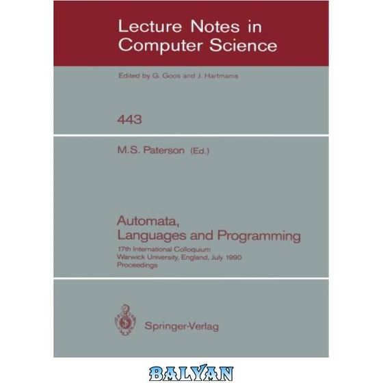 خرید و قیمت دانلود کتاب Automata, Languages and Programming: 17th ...