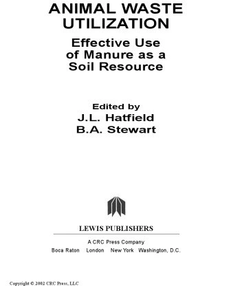 خرید و قیمت دانلود کتاب Animal Waste Utilization - Effective Use of ...