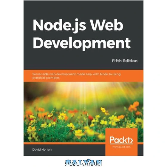 خرید و قیمت دانلود کتاب Node.js Web Development: Server-side web ...