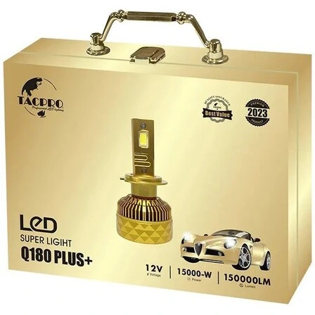 خرید و قیمت هدلایت Q180 پلاس پایه H7 تک پرو اصلی فروش ویژه - ارسال رایگان | ترب