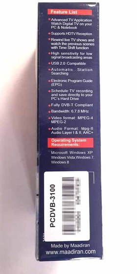 خرید و قیمت گیرنده دیجیتال ایکس ویژن مدل PCDVB3100 | ترب