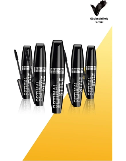 خرید و قیمت ریمل اورجینال برند Farmasi مدل Optimal Style Maskara 8 ml ...