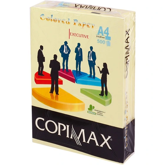 خرید و قیمت کاغذ COPIMAX 70g A4 زرد بسته 500 عددی | ترب