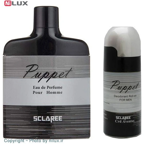 خرید و قیمت ست ادو پرفیوم مردانه اسکلاره مدل Puppet حجم 82 میلی لیتر ا Sclaree Puppet Eau De ...