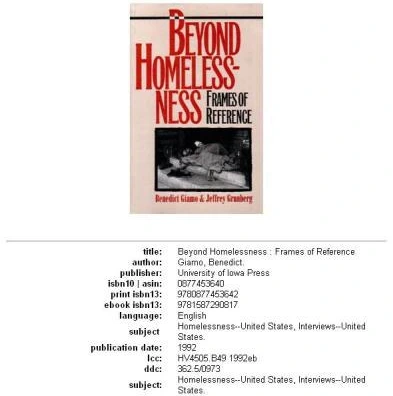 خرید و قیمت دانلود کتاب Beyond Homelessness: Frames of Reference ویرایش ...