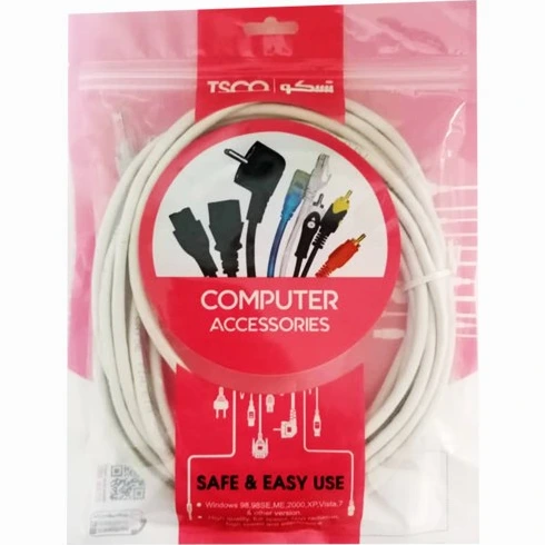 خرید و قیمت کابل شبکه تسکو مدل TNC 550 CAT5 به طول 5 متر | ترب