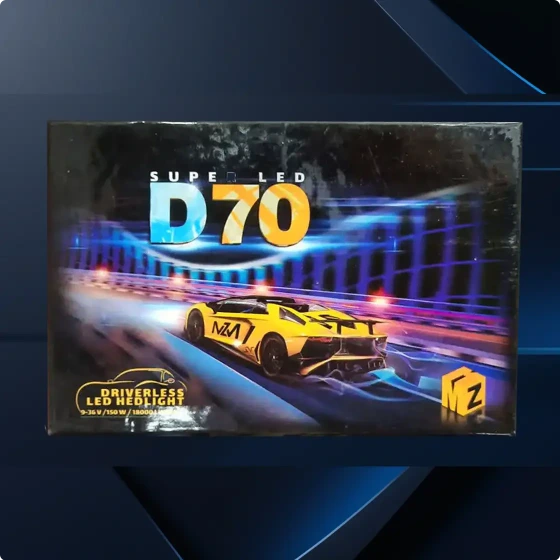 خرید و قیمت هدلایت d70 پایه h11 سه رنگ فلاشر زن | ترب