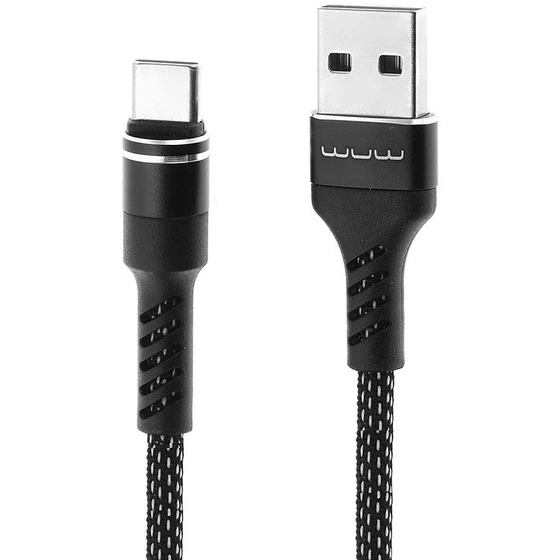 خرید و قیمت کابل تبدیل USB به USB-C دبلیو یو دبلیو مدل X157 طول 1 متر | ترب