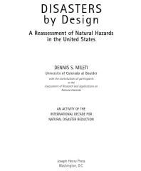 خرید و قیمت دانلود کتاب Disasters by Design : A Reassessment of Natural ...