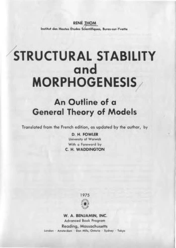 خرید و قیمت دانلود کتاب Structural Stability and Morphogenesis: An Outline of a General Theory ...