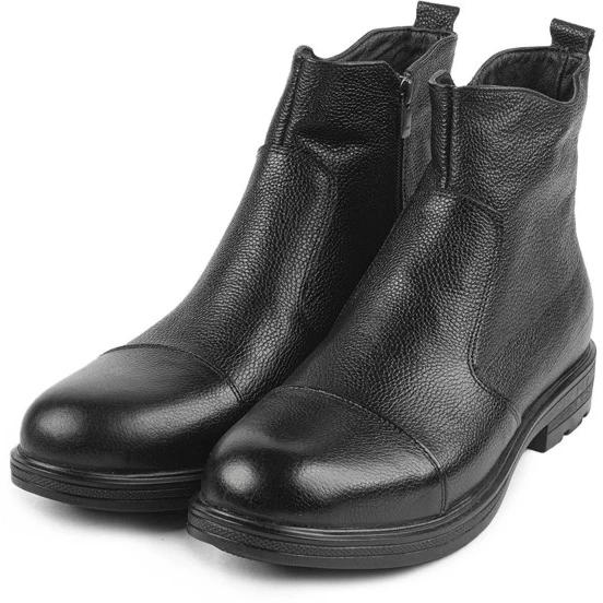 خرید و قیمت نیم بوت چرم طبیعی مردانه شیفر Shifer مدل 7578C | ترب