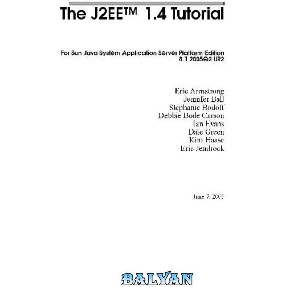 خرید و قیمت دانلود کتاب The J2EE 1.4 tutorial ا آموزش J2EE 1.4 | ترب