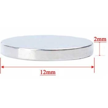 خرید و قیمت آهنربا گرد نئودیمیوم 2*12 ND | ترب