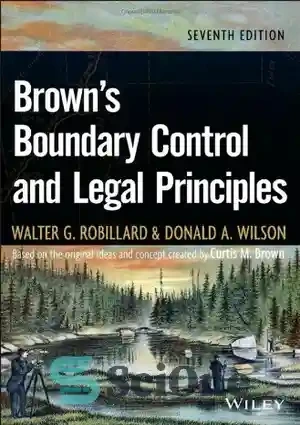 خرید و قیمت دانلود کتاب Brown’s Boundary Control and Legal Principles ...