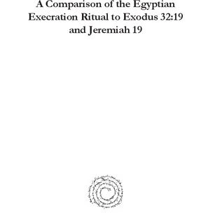خرید و قیمت دانلود کتاب A Comparison of the Egyptian Execration Ritual ...