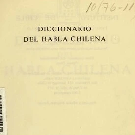 خرید و قیمت دانلود کتاب Diccionario del habla chilena 1978 | ترب