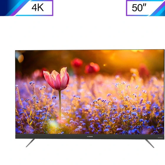 خرید و قیمت تلویزیون هوشمند ال ای دی ایکس ویژن مدل 50XTU845 سایز 50 اینچ | ترب
