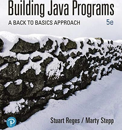 خرید و قیمت کتاب Building Java Programs: A Back to Basics Approach, 5th ...