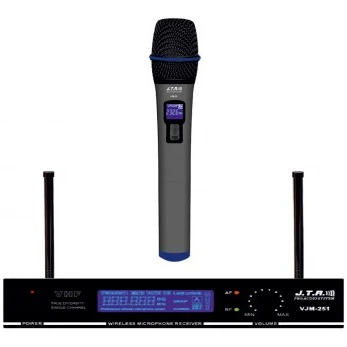 خرید و قیمت میکروفن بیسیم دستی جی تی آر JTR VJM-251 | ترب