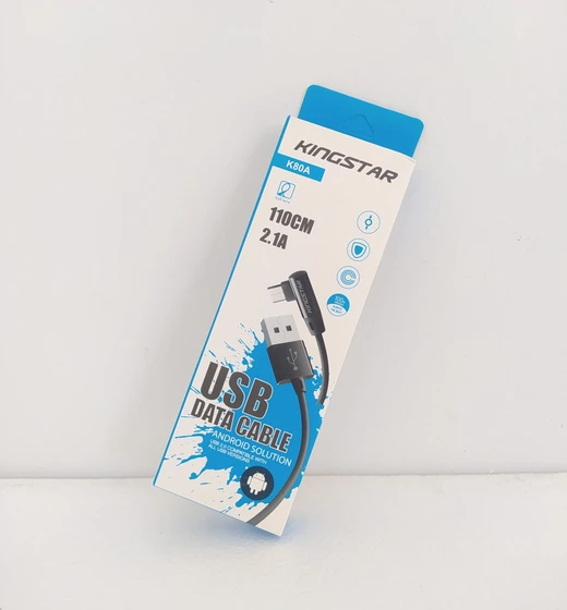 خرید و قیمت کابل تبدیل USB به microUSB کینگ استار- kingstar مدل K80A | ترب