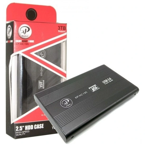 خرید و قیمت باکس تبدیل SATA به USB 3.0 هارددیسک 2.5 اینچ ایکس پی-پروداکت مدل HC195 | ترب