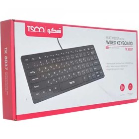 خرید و قیمت کیبورد تسکو مدل TK 8037، سوییچ ممبران، Tenkeyless | ترب