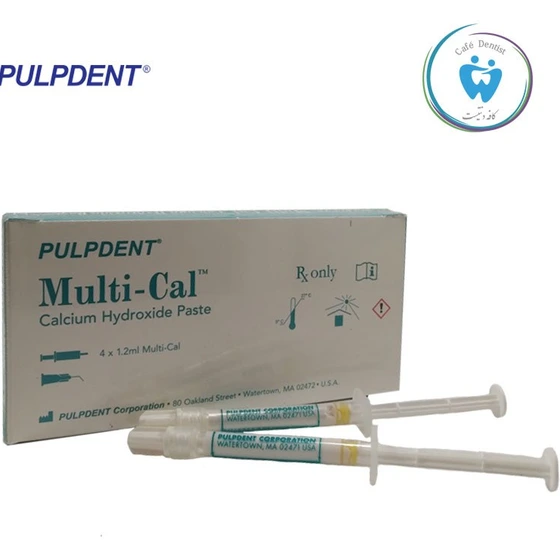 خرید و قیمت خمیر کلسیم هیدروکساید مولتی کل پالپ دنت - Multi Cal Calcium Hydroxide Paste Pulpdent ...